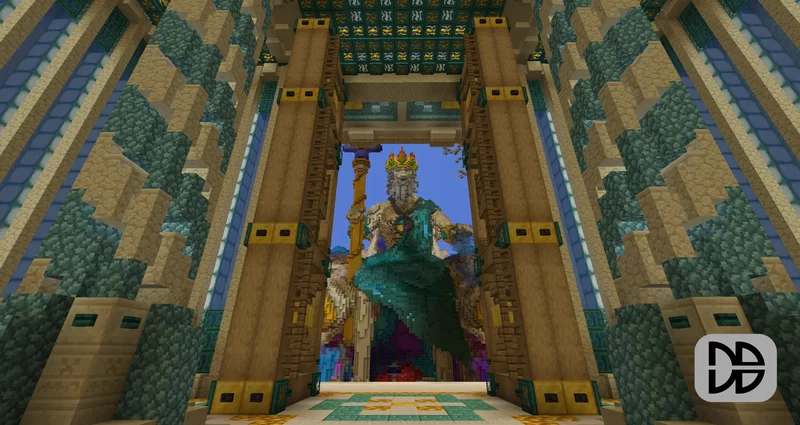 Underwater spawn 400x400 Minecraft Map