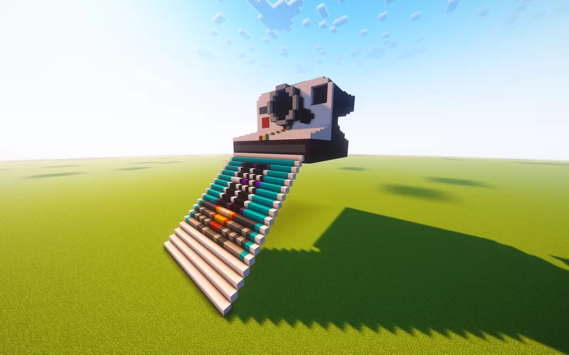 Polaroid Camera - Original Build Minecraft Map