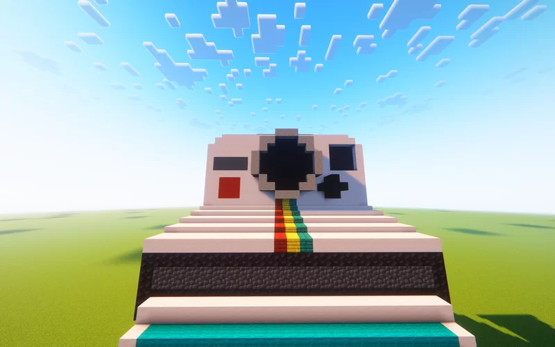 Polaroid Camera - Original Build Minecraft Map