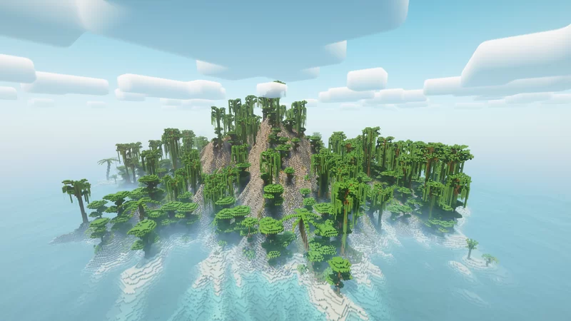The Forbidden Isles Minecraft Map
