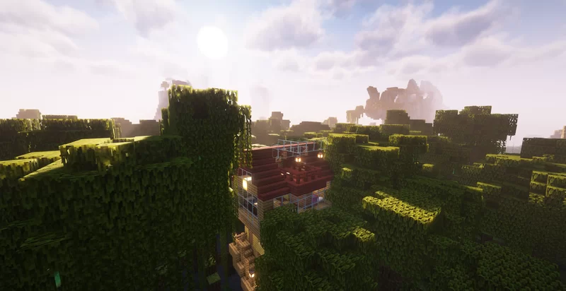 [1.21 JE] Redwood Swamp House Minecraft Map