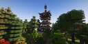 Japanese Pagoda | schematic [1.20.1 modded] Minecraft Map
