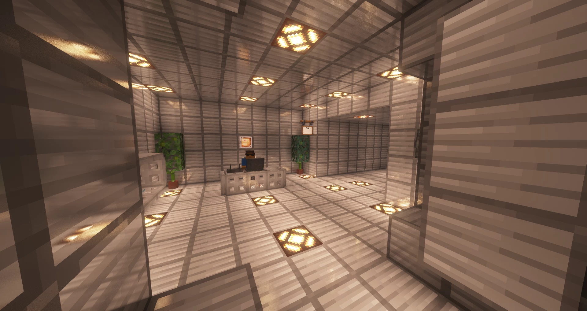 Minecraft Underground Bunker Floor Plans