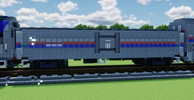 Amtrak Genesis, Superliner set Minecraft Map
