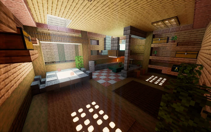 RTX House for java Minecraft Map