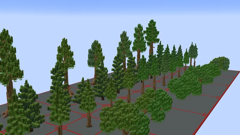 +39 Tree Pack (Free) Minecraft Map