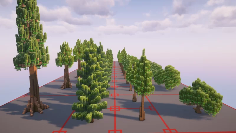 +39 Tree Pack (Free) Minecraft Map