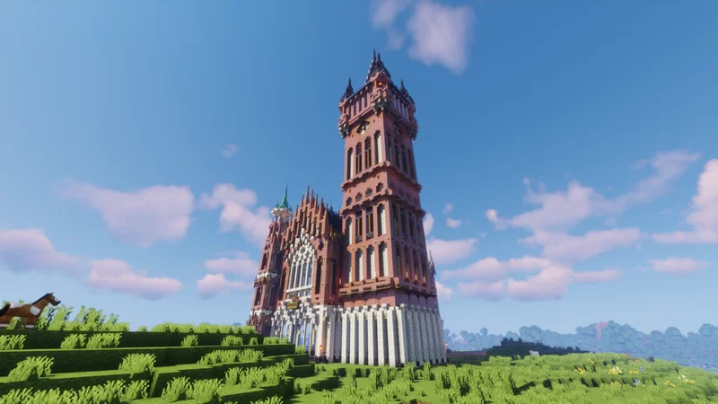 Prussian-German Brick Gothic Castle/Town Hall (inspired by Königsberg ...