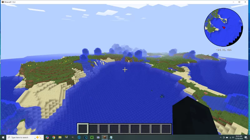 Mysterious Water Tree Island for Java minecraft v 1.12.2 Minecraft Map