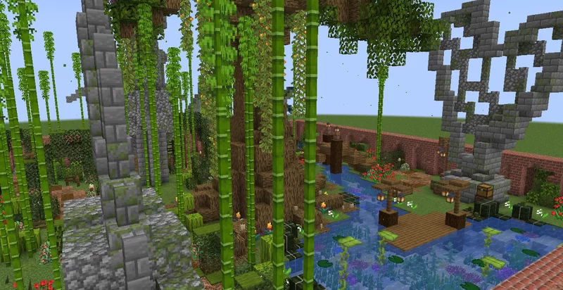 Enchanted Forest Build - MBC Minecraft Map
