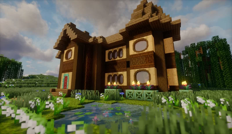 Stunning Fantasy Cottage Build - No Mods Needed, Free Download ...