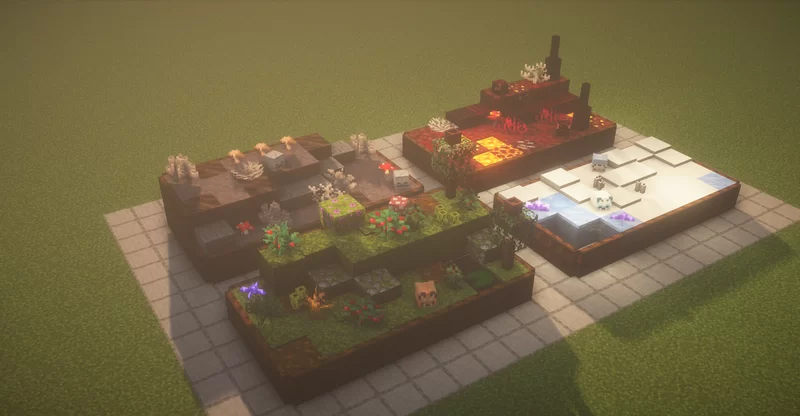 Miniature Worlds [Structure] Minecraft Map