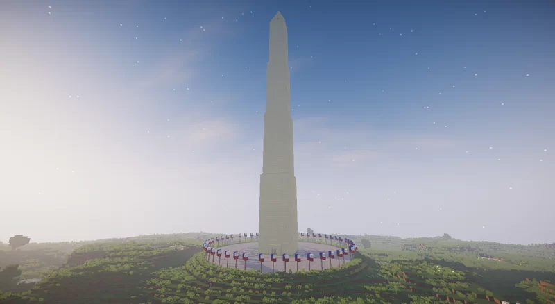 Washington Monument Minecraft Map