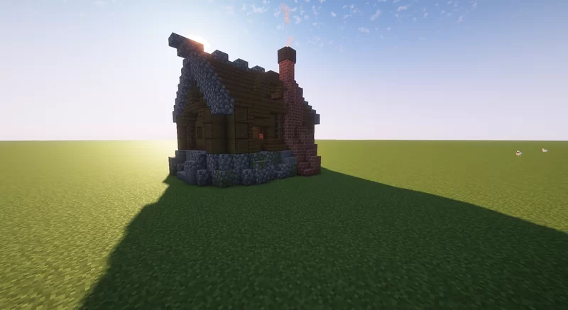 Small Wooden hut Minecraft Map