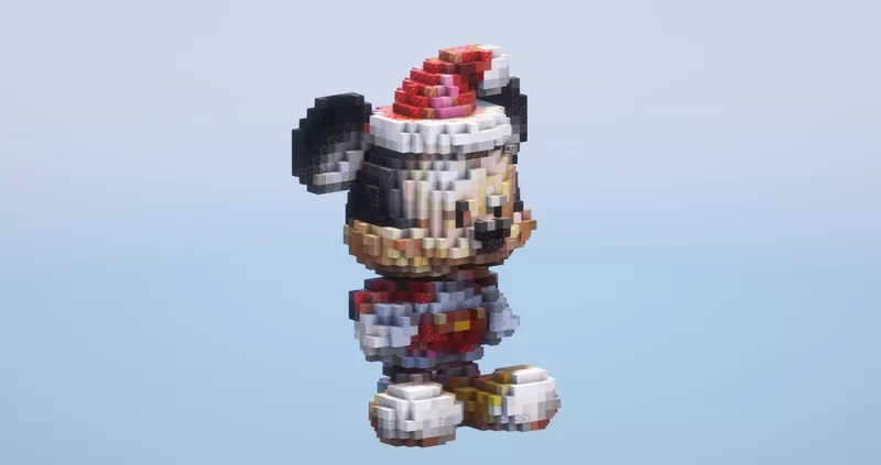 Christmas Mickey Mouse Minecraft Map