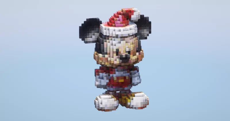 Christmas Mickey Mouse Minecraft Map