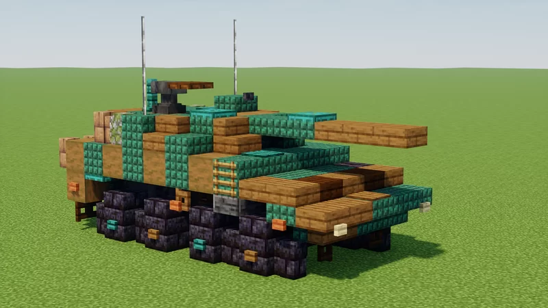 Type 16 Maneuver Combat Vehicle MCV JGSDF Minecraft Map