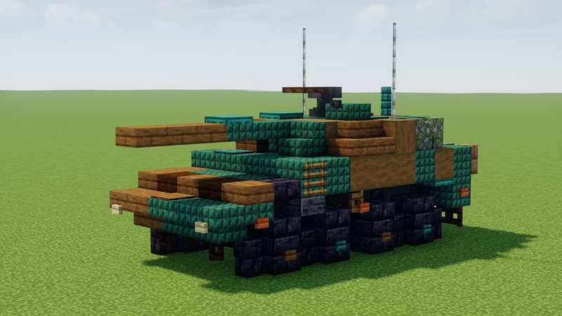Type 16 Maneuver Combat Vehicle MCV JGSDF Minecraft Map