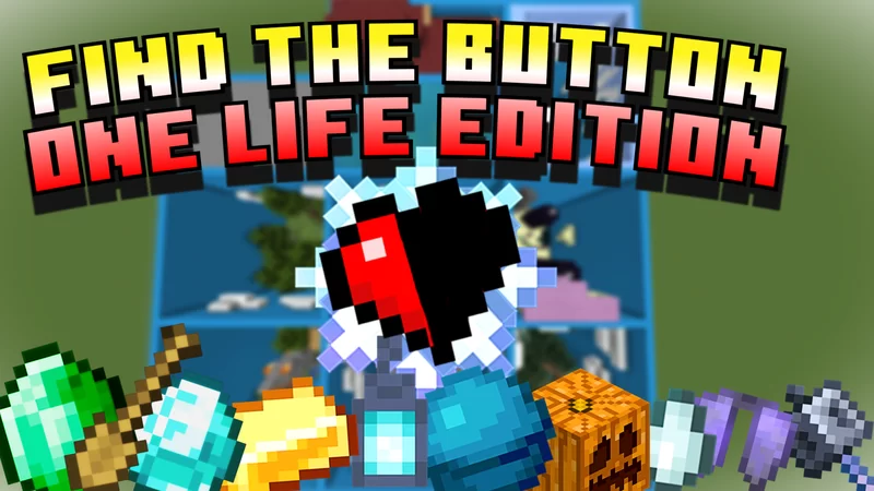 Find the Button One Life Edition "UPDATED" Minecraft Map