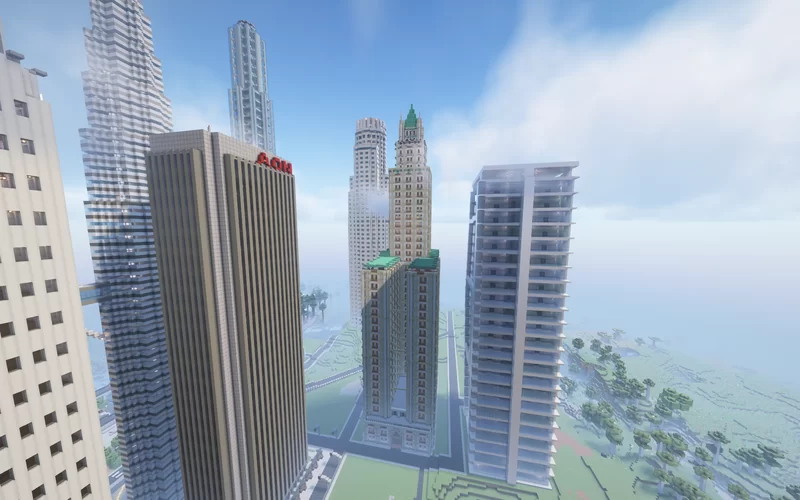 Woolworth Building Minecraft Map