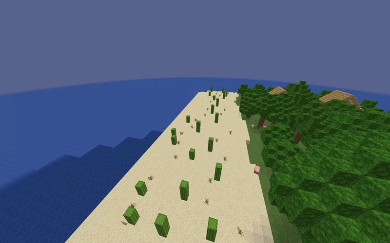 Survival Island Bedrock/Java Minecraft Map