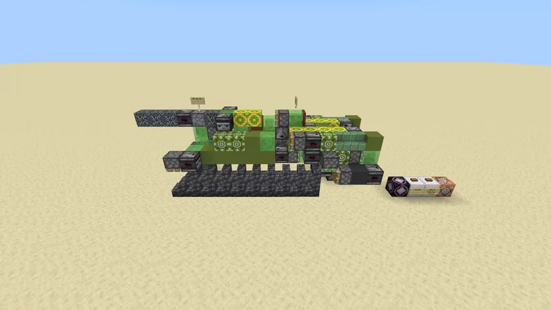 Tank MCBE Minecraft Map