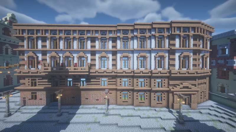 House of Wolff, Vyborg Minecraft Map