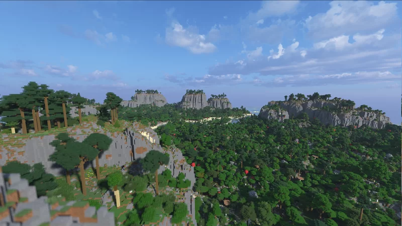 Mirror Isles (1.19+ Survival Ready Vanilla+ Free Map) Minecraft Map