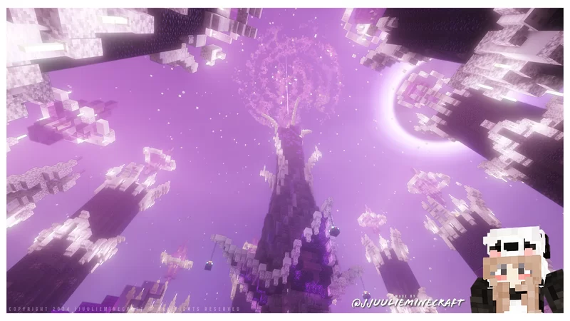 The End Island | Lobby | Hub | Custom Minecraft Map