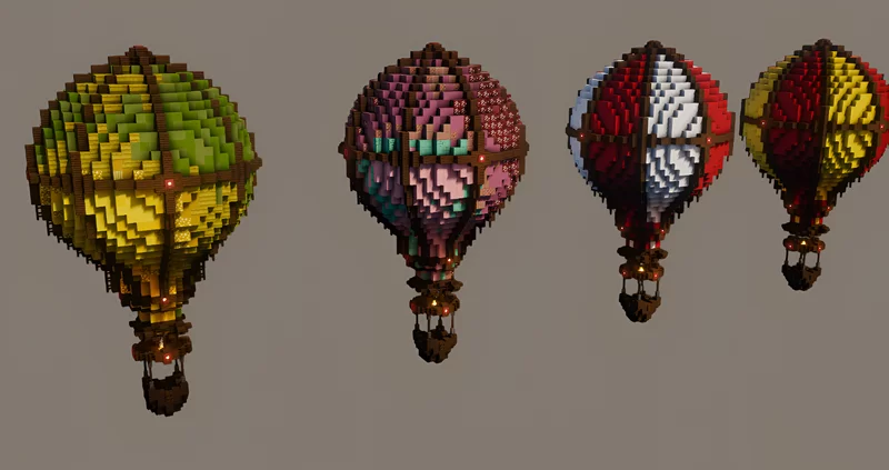 Hot Air Balloon | Download Minecraft Map