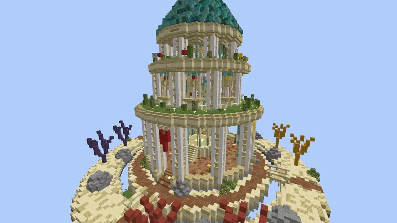 My old Bedwars map Minecraft Map