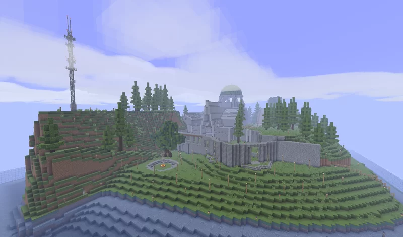 Cathedral Ruins Minecraft Map