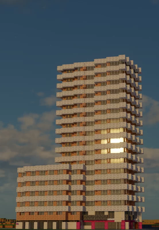 Torre Gran Passeig, Lleida 🇪🇸 1:1 Minecraft Map