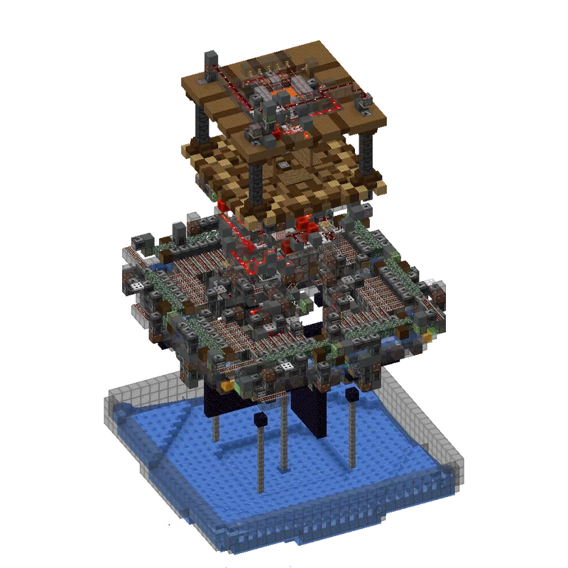 576k silly string concrete factory [free download] Minecraft Map