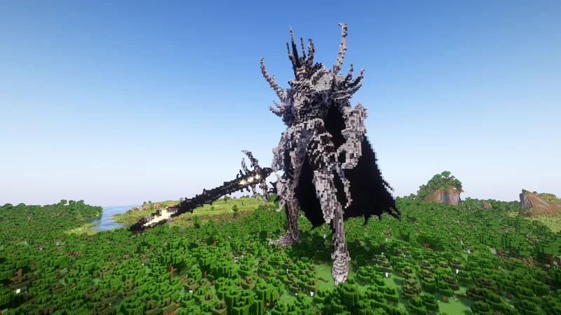 Minecraft Death Lord Statue Minecraft Map