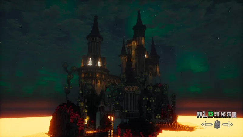 Hell Castle Minecraft Map