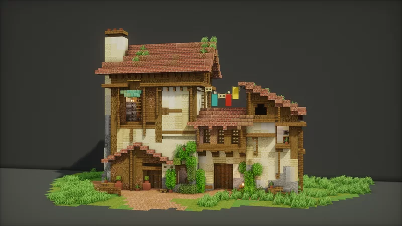 Countryside cottage[INTERIOR] Minecraft Map