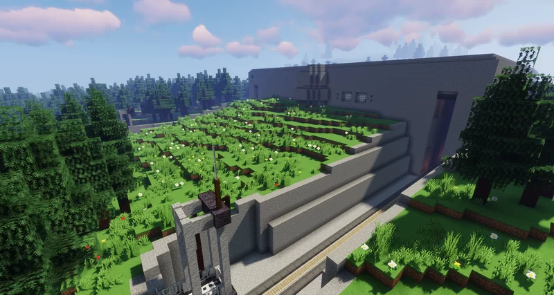 [Schematic][1.16.5+] WW2 Blockhaus V2 production bunker (1/1 scale ...