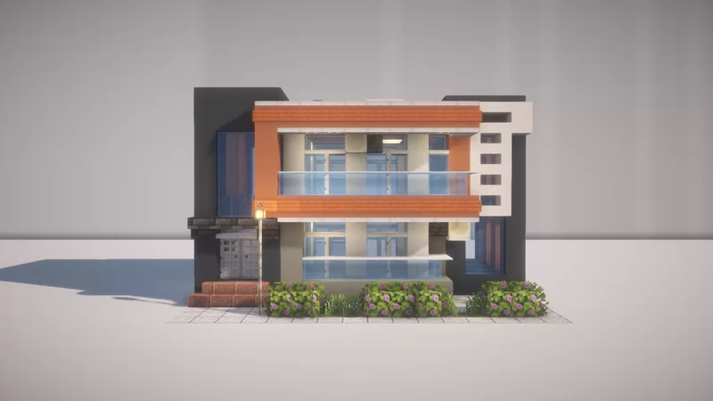 🏙️ Ultra Realistic Modern Apartment | 2-Story Detailed Build (Free ...