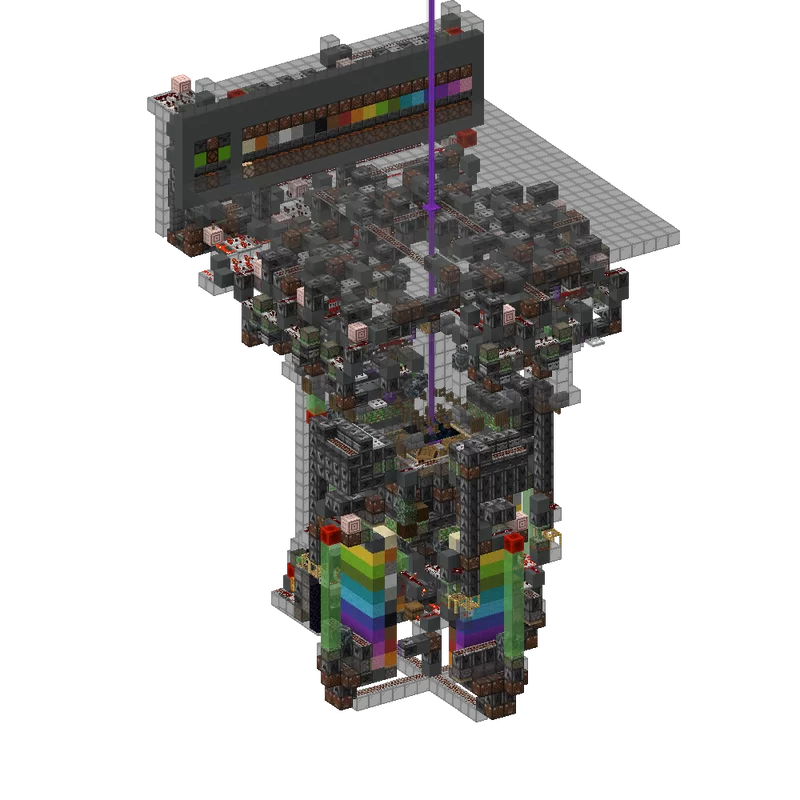 576k concrete selector end side [free download] Minecraft Map