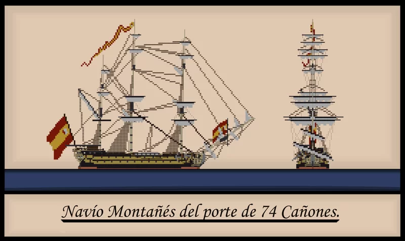 Navío Montañés (1794) Minecraft Map