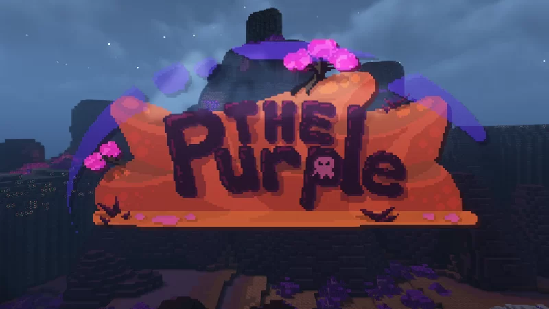The Purple Minecraft Map