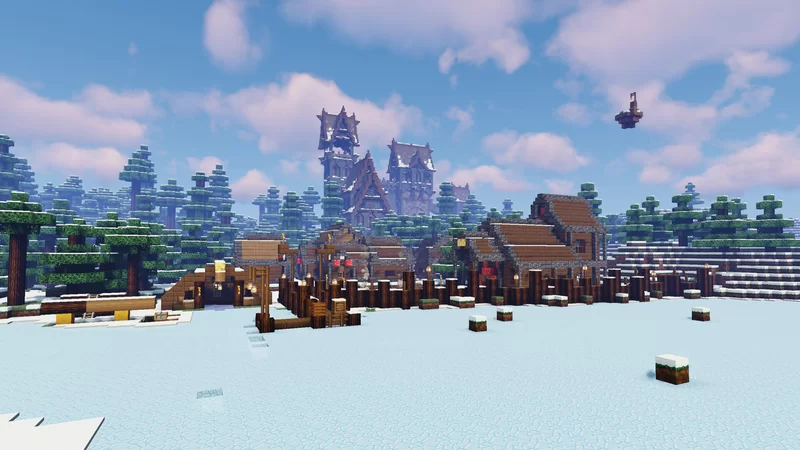 Winter Outpost Minecraft Map
