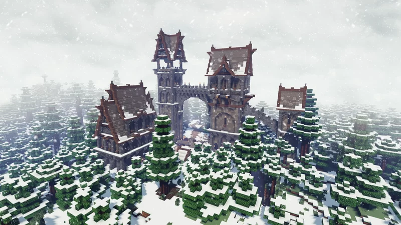 Winter Outpost Minecraft Map