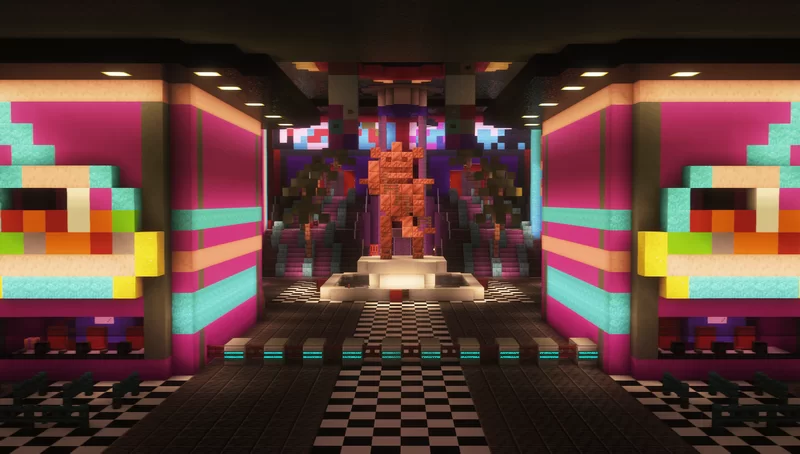 Most Accurate Freddy Fazbear's Mega Pizzaplex Map Minecraft Map