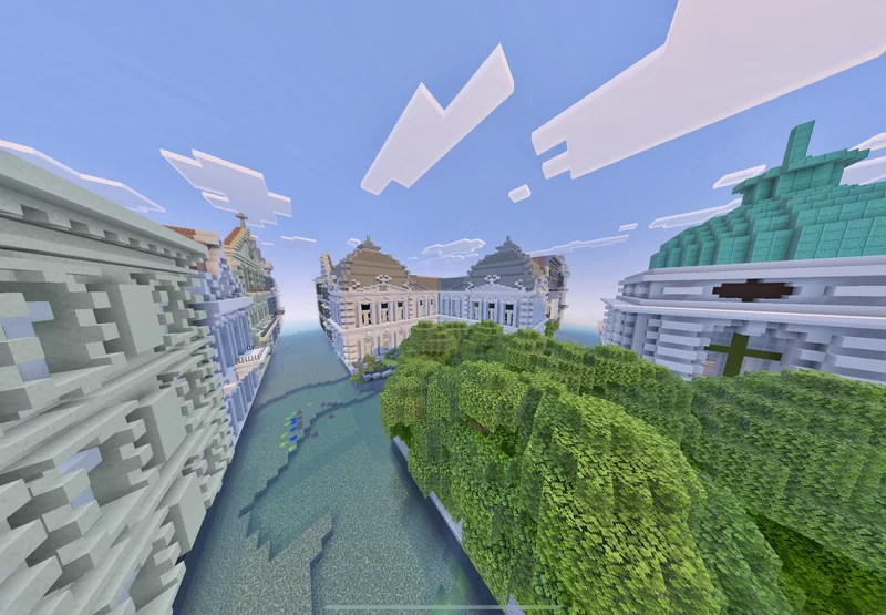 Belgian City Minecraft Map