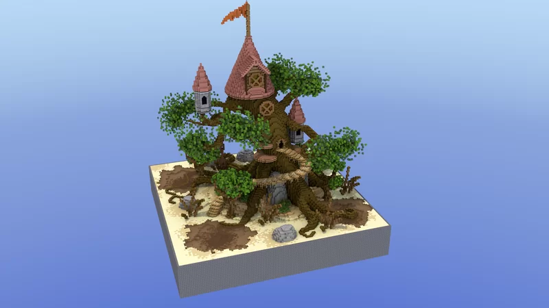 [Minigame] Fairytale Treehouse KOTH Minecraft Map