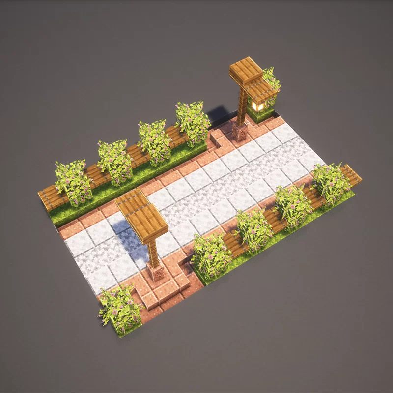 City Pathway Minecraft Map