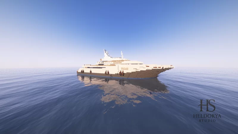 Easy Big Yacht - Boat Minecraft Map