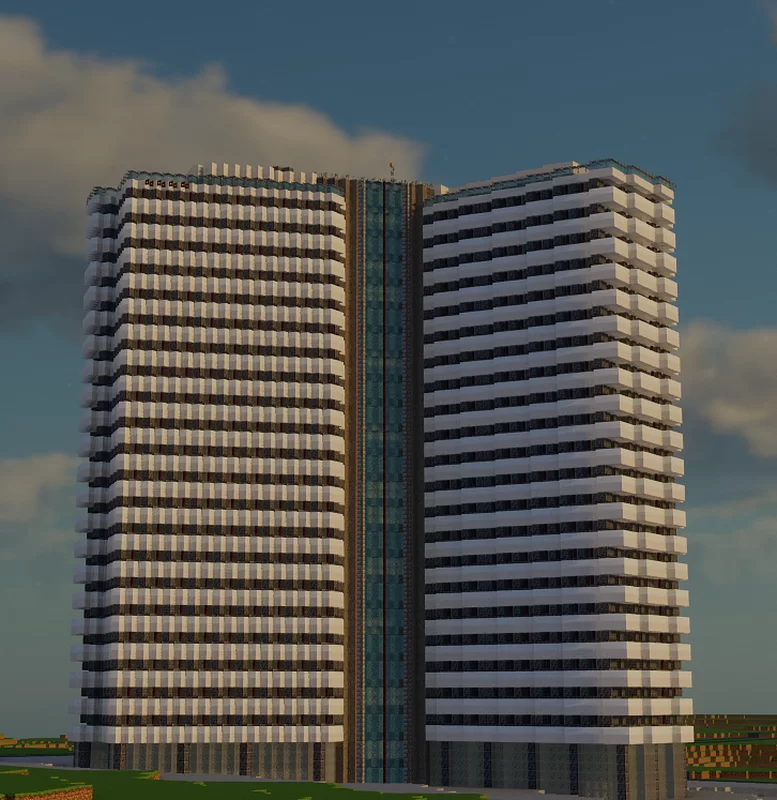 [1:1] Torre Node, Alcobendas 🇪🇸 Minecraft Map